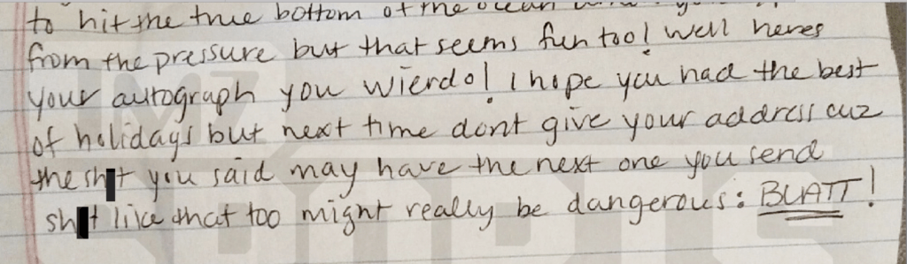 Aaron Hernandez’ Letter From Jail Tells Patriots’ Fan How She Can Kill ...