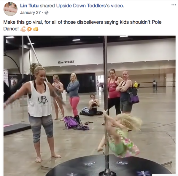 Stripper Mom Teaches 3 Year Old Daughter How To Pole Dance In Viral ...