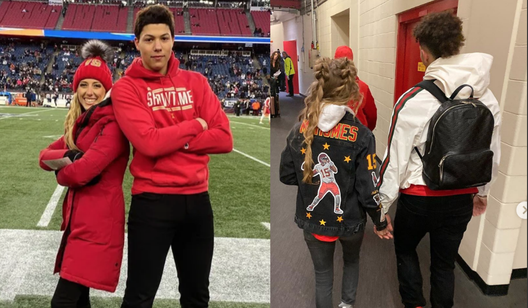 Pat Mahomes Stupid Self-Important Girlfriend And Brother Made Up A ...