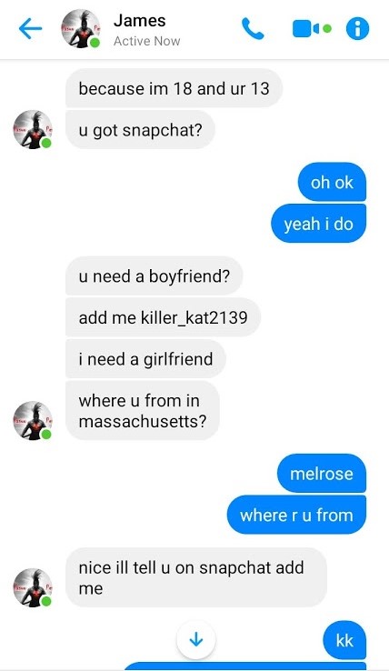 The Creepy “18 Year Old” Pedobear Sending Dick Pics To 13-Year-Old ...