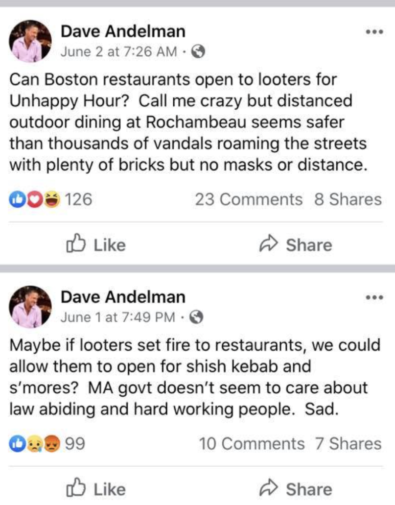 Douchebag Brother Dan Andelman Pulls A Karyn Polito And Throws His ...