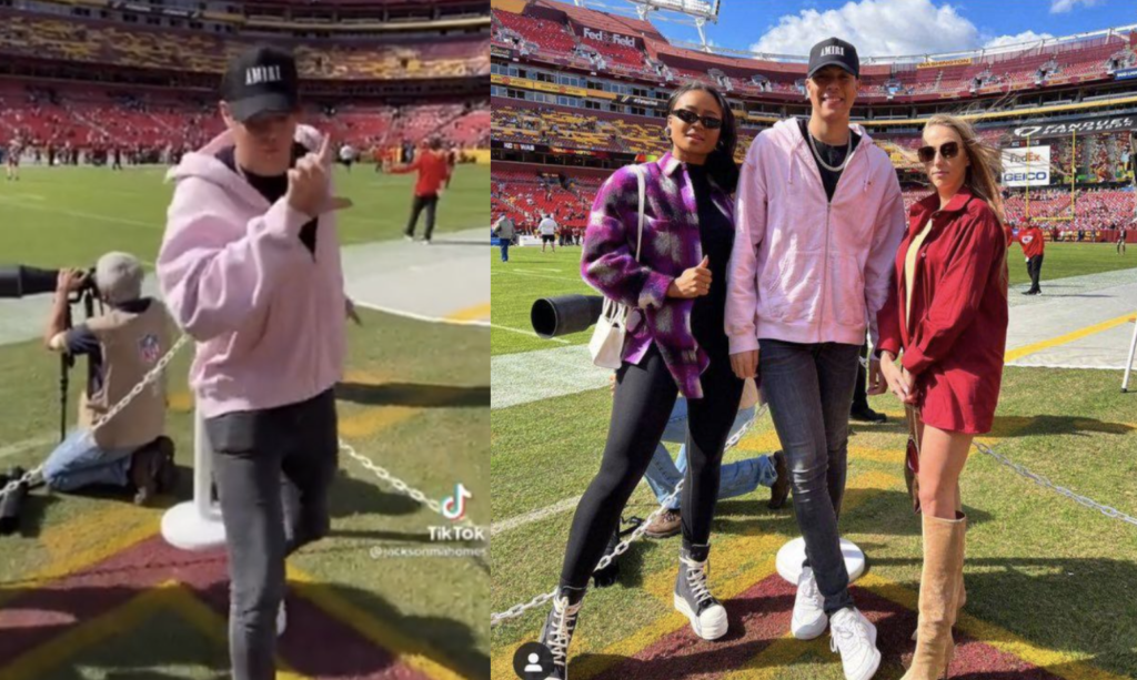 Patrick Mahomes Stupid Brother And Baby Momma Took Pictures On Sean ...